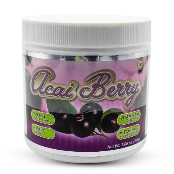 Acai Berry 100% Natural 7.05 oz (200g) Suplemento en Polvo