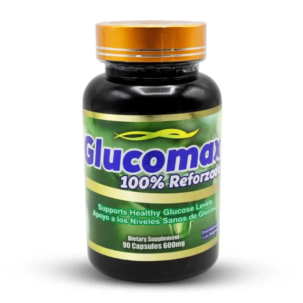 Glucomax Suplemento Natural 100% Reforzada 90 Cápsulas 600mg